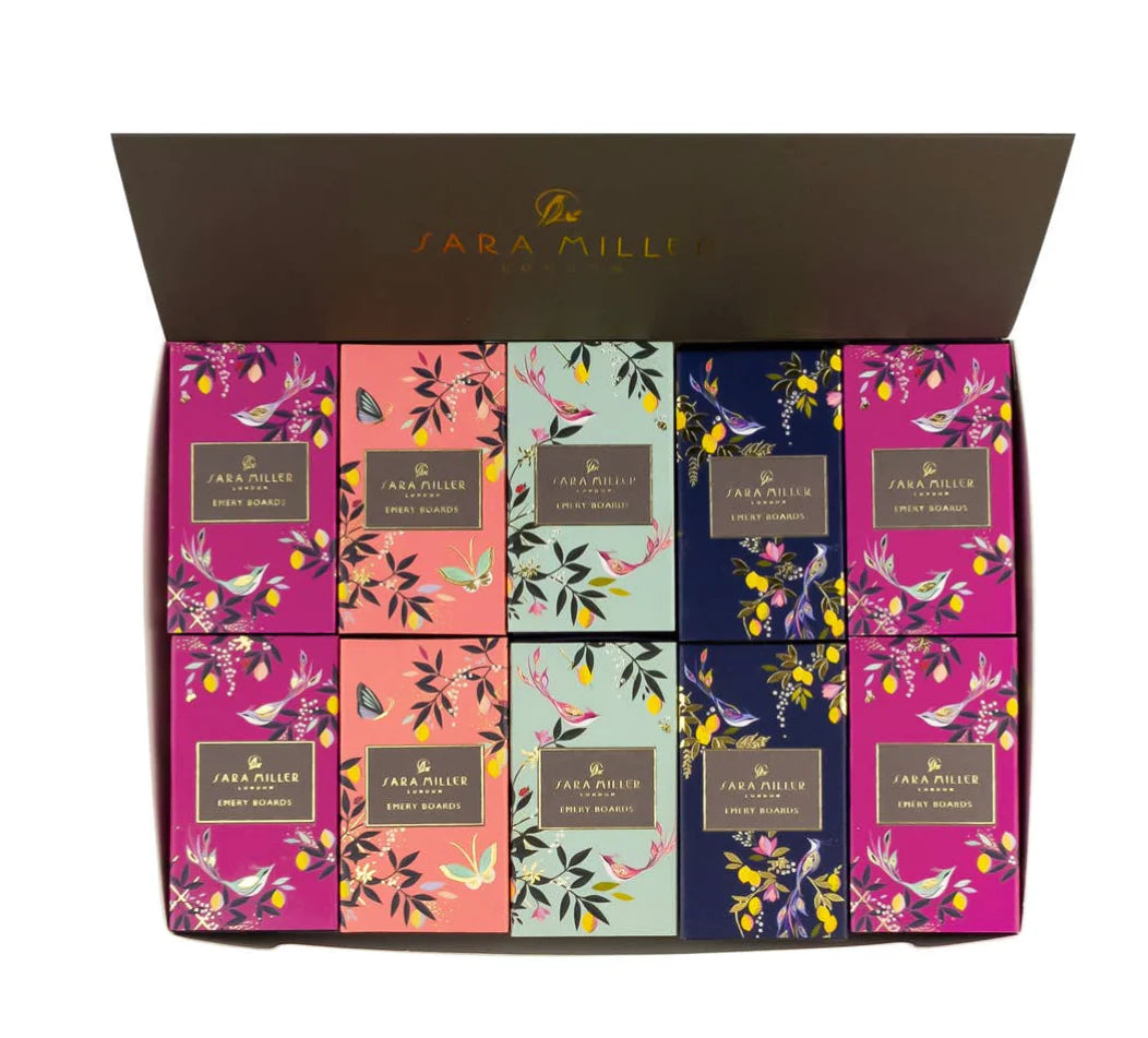 Sara Miller Mini Emery Board Matchboxes